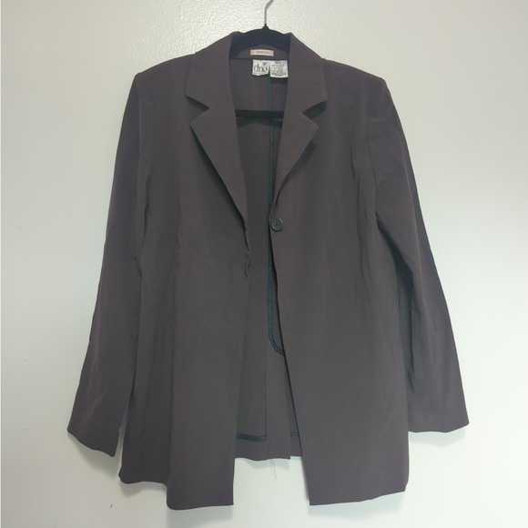 Mimi Maternity | Jackets & Coats | Mimi Maternity Brown Womens Blazer ...